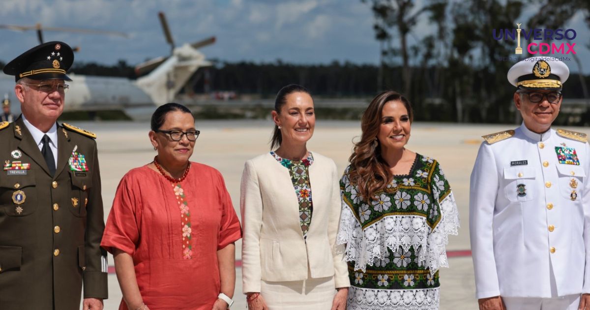 En Quintana Roo, presidenta Sheinbaum conmemora el 110 aniversario de ...